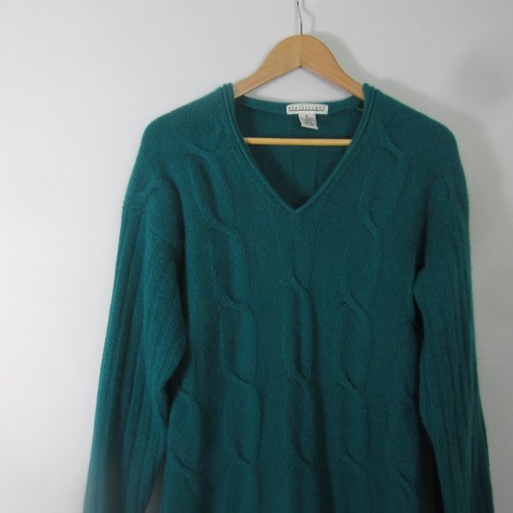 Weathervane | Sweaters | Vintage Weathervane Womens M Teal Blue Ls ...